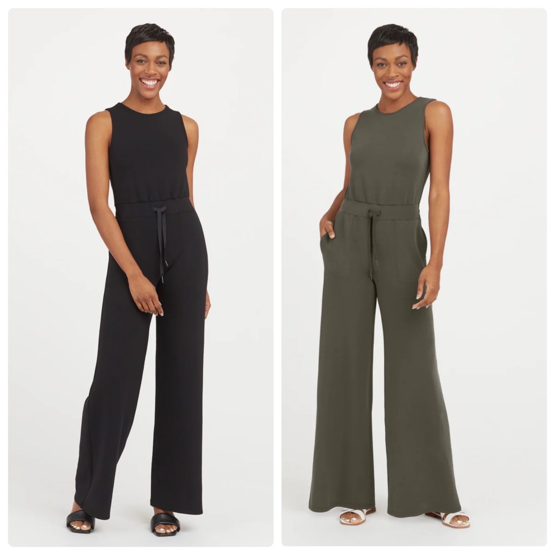 Airessentials Sleeveless Jumpsuit - Spanx | Kate's Upstate Airessentials Sleeveless Jumpsuit - Spanx | Kate's Upstate